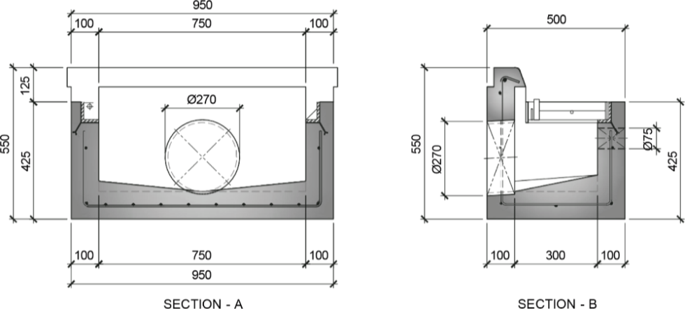Drop Inlet Chamber Vs Construction